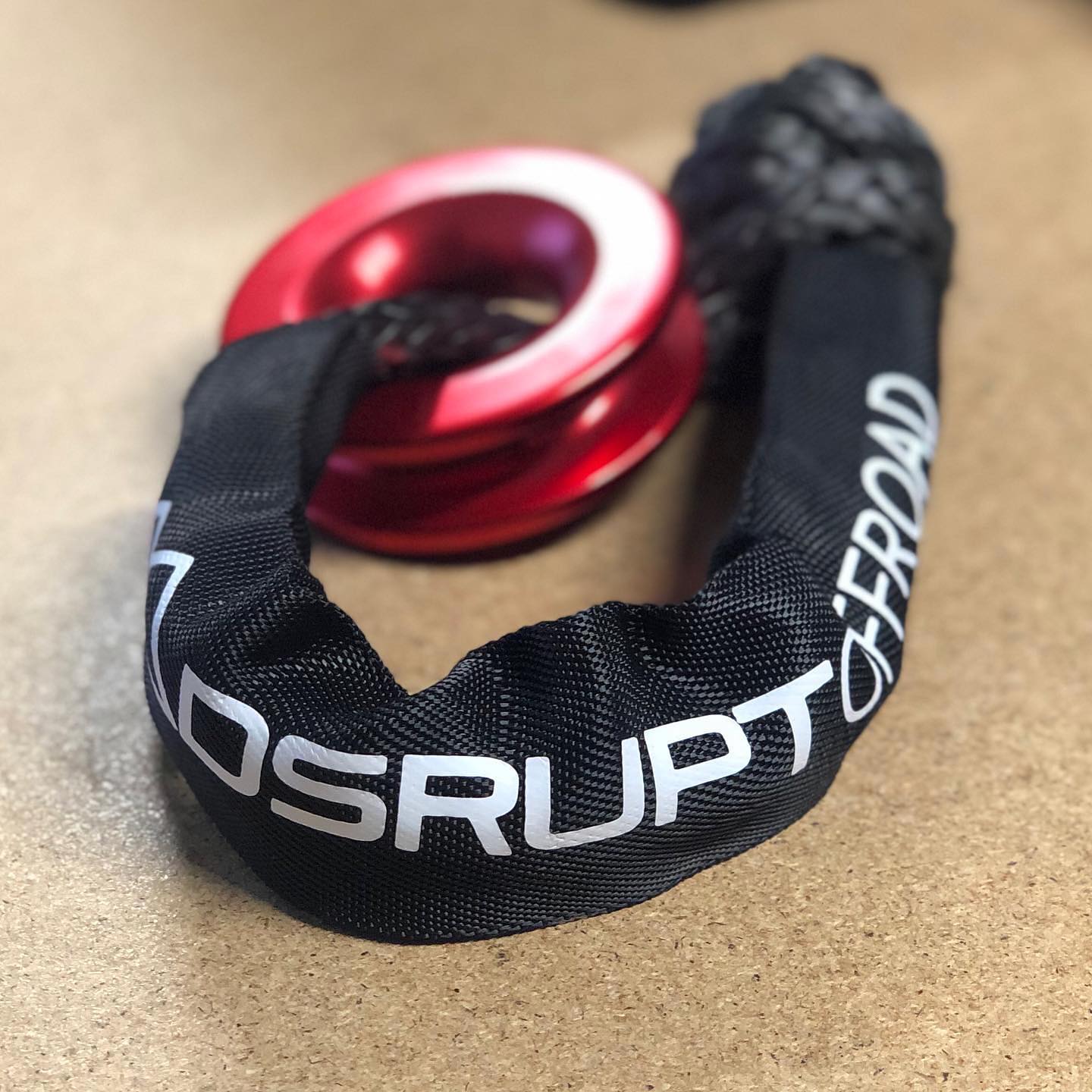 Soft Shackle with Recovery Ring – DSRUPT OFFROAD